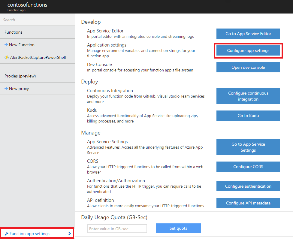 패킷 캡처를 사용하여 경고를 통한 자동 관리 네트워크 모니터링 수행 Azure Functions Azure Network Watcher Microsoft Learn