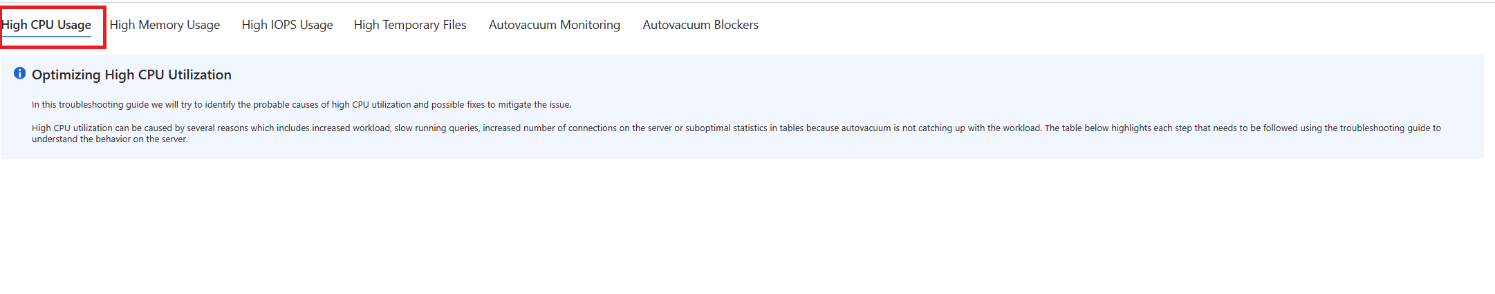 느리게 실행되는 쿼리 식별 Azure Database For Postgresql Flexible Server Microsoft Learn