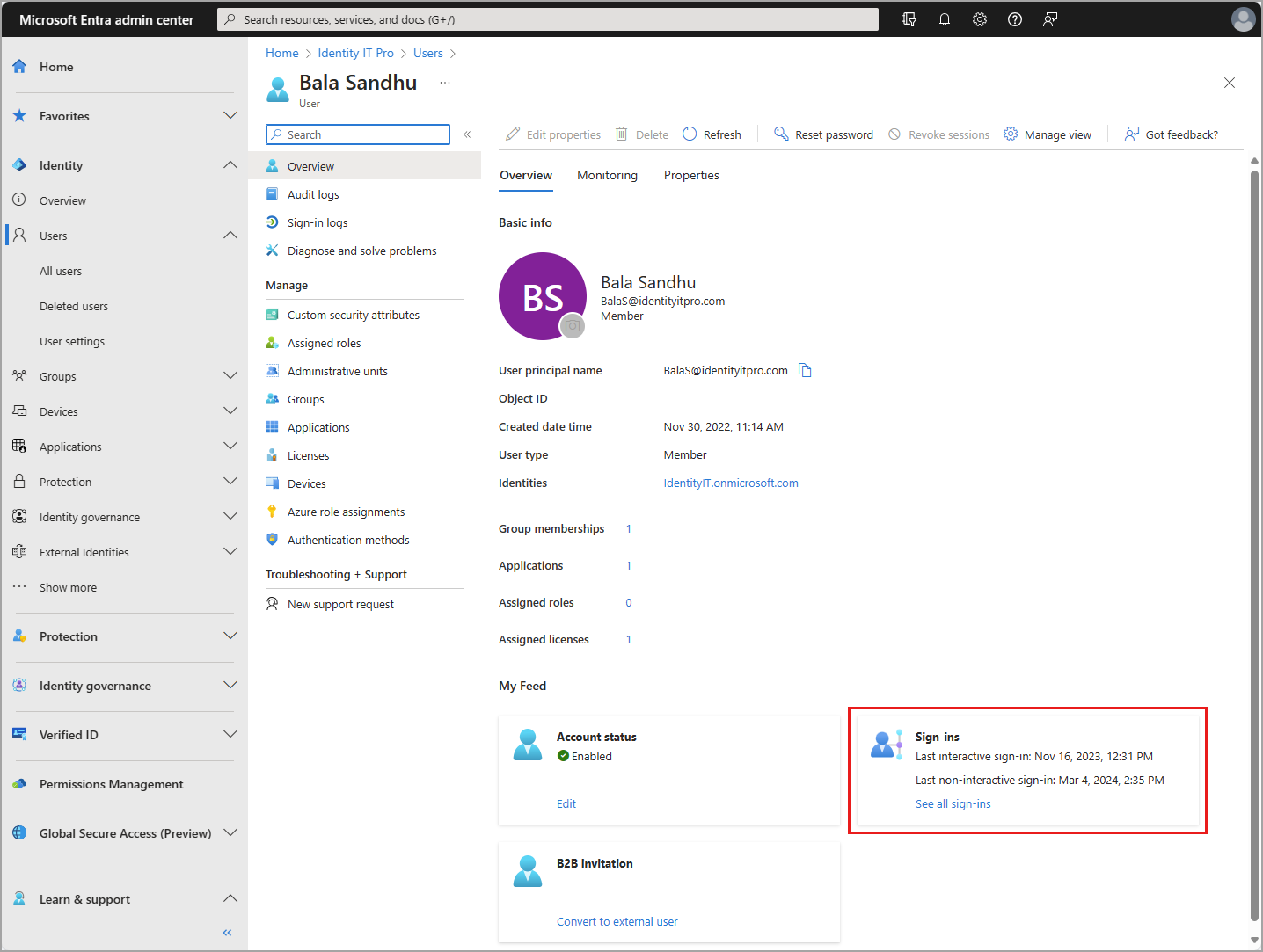 비활성 사용자 계정을 관리하는 방법 Microsoft Entra Id Microsoft Learn