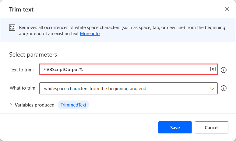 Vbscript를 사용하여 Word 문서에서 텍스트 추출 Power Automate Microsoft Learn