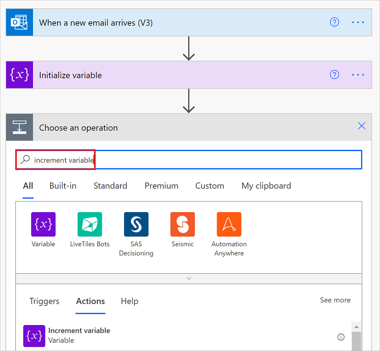 Power Automate에서 변수의 값 저장 및 관리 Power Automate Microsoft Learn
