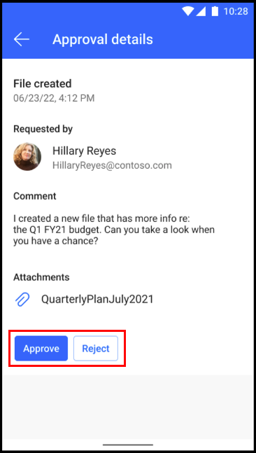 Power Automate 모바일 앱에서 승인 관리 Power Automate Microsoft Learn