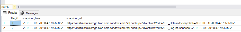 자습서 Azure Blob Storage에서 Sql Server 사용 Sql Server Microsoft Learn