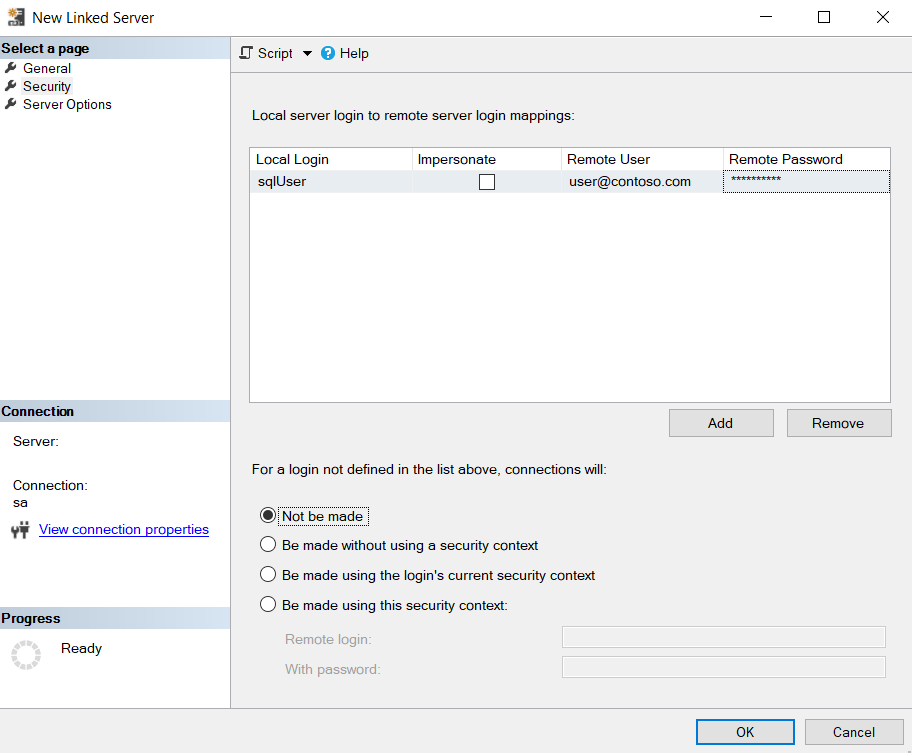 Microsoft Entra 인증을 사용하는 Sql Server의 연결된 서버 Sql Server Microsoft Learn