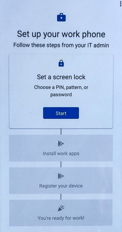 Intune에서 Android Enterprise 완전 관리형 디바이스에 디바이스 암호 설정을 할당하기 위한 팁 Intune Microsoft Learn