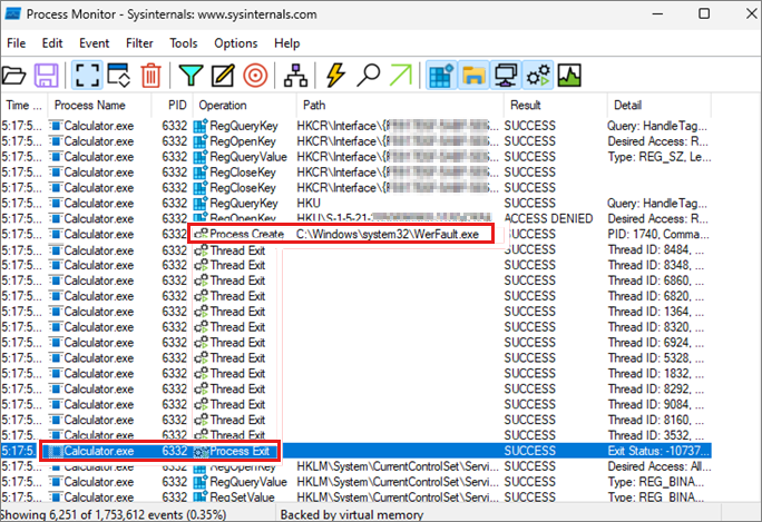 프로세스 모니터 사용을 시작하지 못하는 앱 문제 해결 Windows Client Microsoft Learn