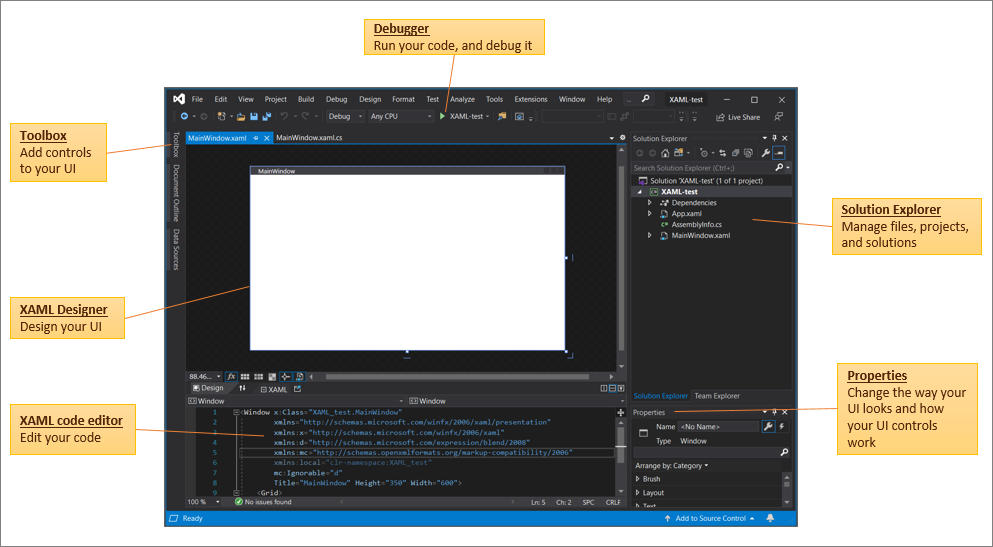 XAML 코드 편집기란 무엇인가요? - Visual Studio (Windows) | Microsoft Learn XAML 코드 편집기란 무엇인가요? - Visual Studio (Windows) | Microsoft Learn