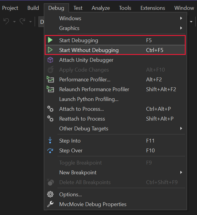 Get Started With Aspnet Core Mvc Microsoft Learn 1548