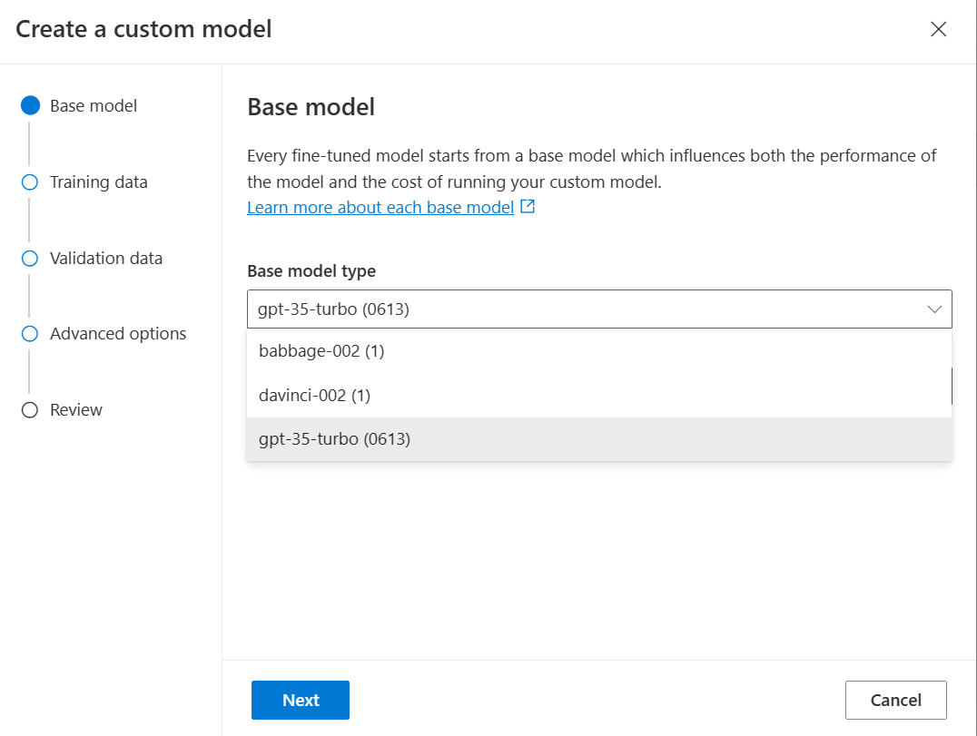 Customize A Model With Azure Openai Service Azure Openai Microsoft Learn