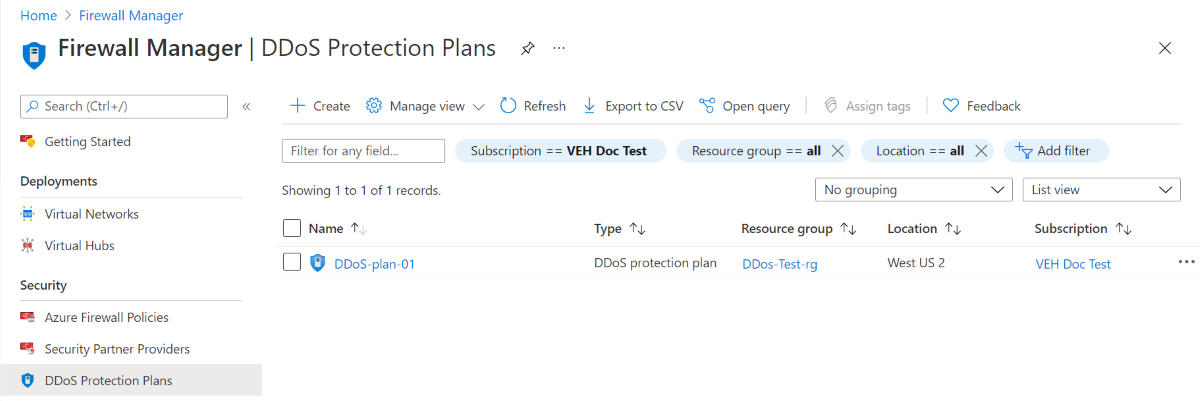 Azure DDoS Protection-plan configureren met Behulp van Azure Firewall ... Azure DDoS Protection-plan configureren met Behulp van Azure Firewall ...