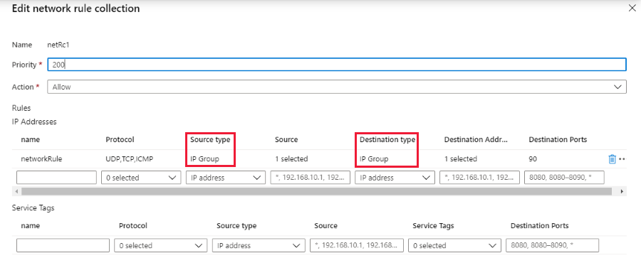 Quickstart: Een Azure-firewall en IP-groepen maken - Resource Manager ... Quickstart: Een Azure-firewall en IP-groepen maken - Resource Manager ...