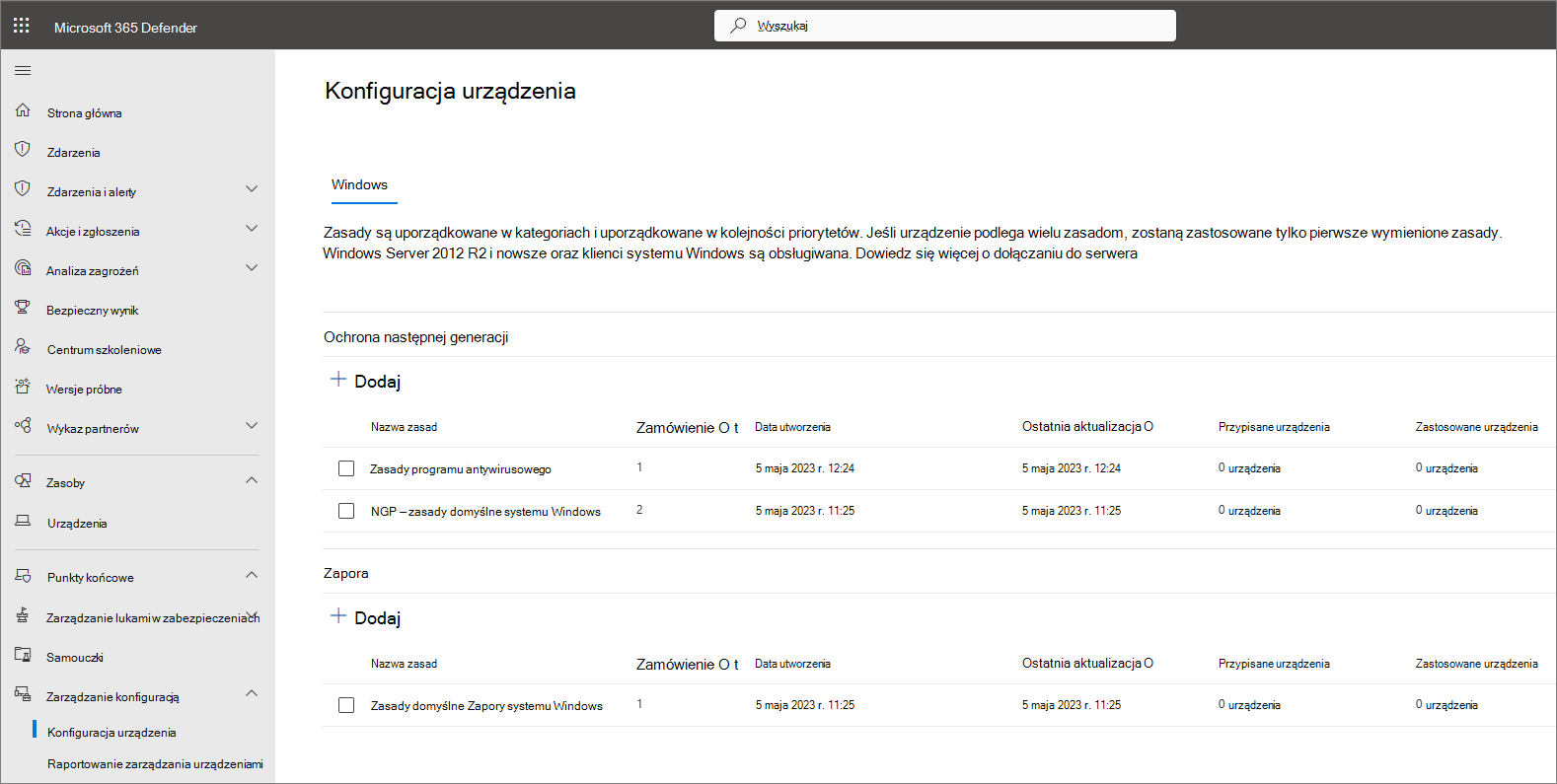 Omówienie kolejności zasad w Microsoft Defender dla Firm - Microsoft ... Omówienie kolejności zasad w Microsoft Defender dla Firm - Microsoft ...