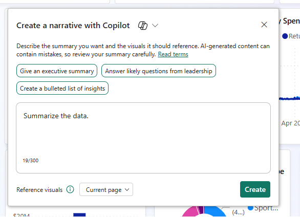 Tworzenie narracyjnej wizualizacji z Copilot w usłudze Power BI - Power ... Tworzenie narracyjnej wizualizacji z Copilot w usłudze Power BI - Power ...