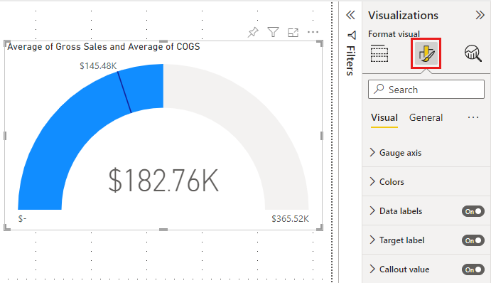 Wykresy mierników promieniowych w usłudze Power BI - Power BI ... Wykresy mierników promieniowych w usłudze Power BI - Power BI ...