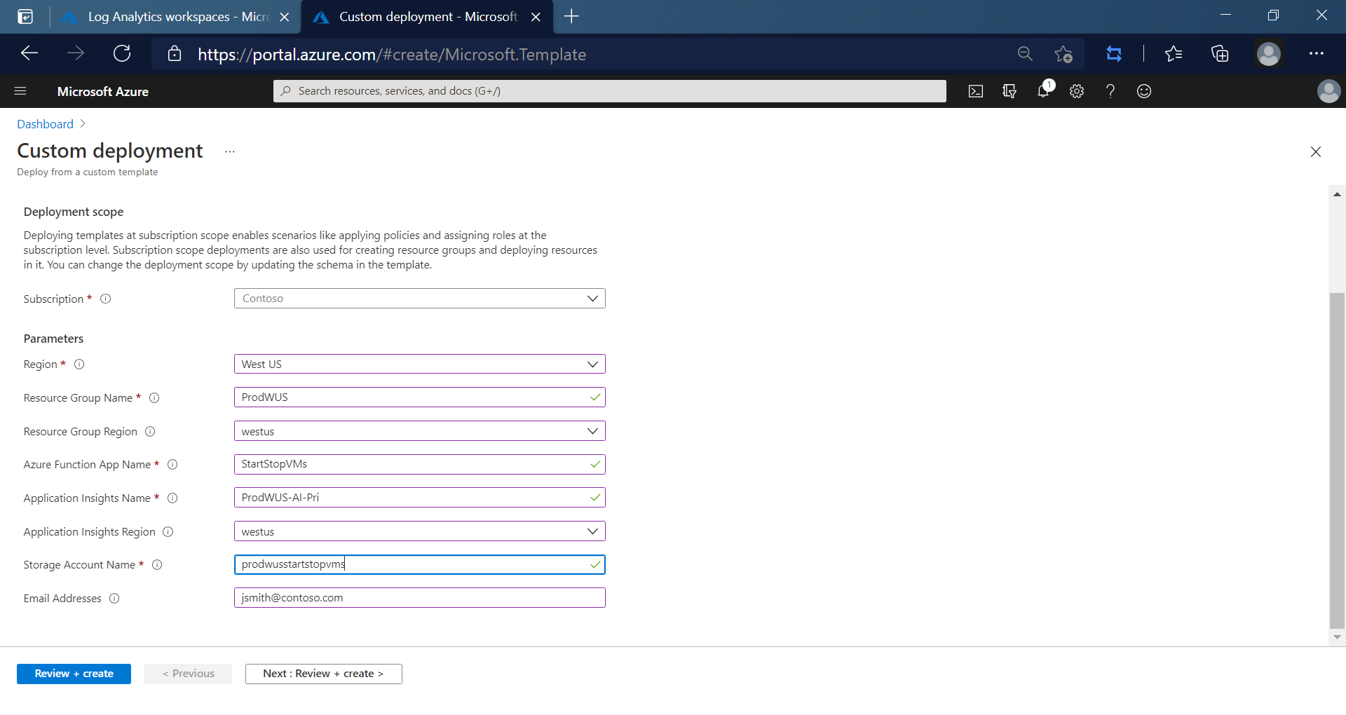 Implantar Iniciar/Parar VMs v2 em uma assinatura do Azure | Microsoft Learn Implantar Iniciar/Parar VMs v2 em uma assinatura do Azure | Microsoft Learn