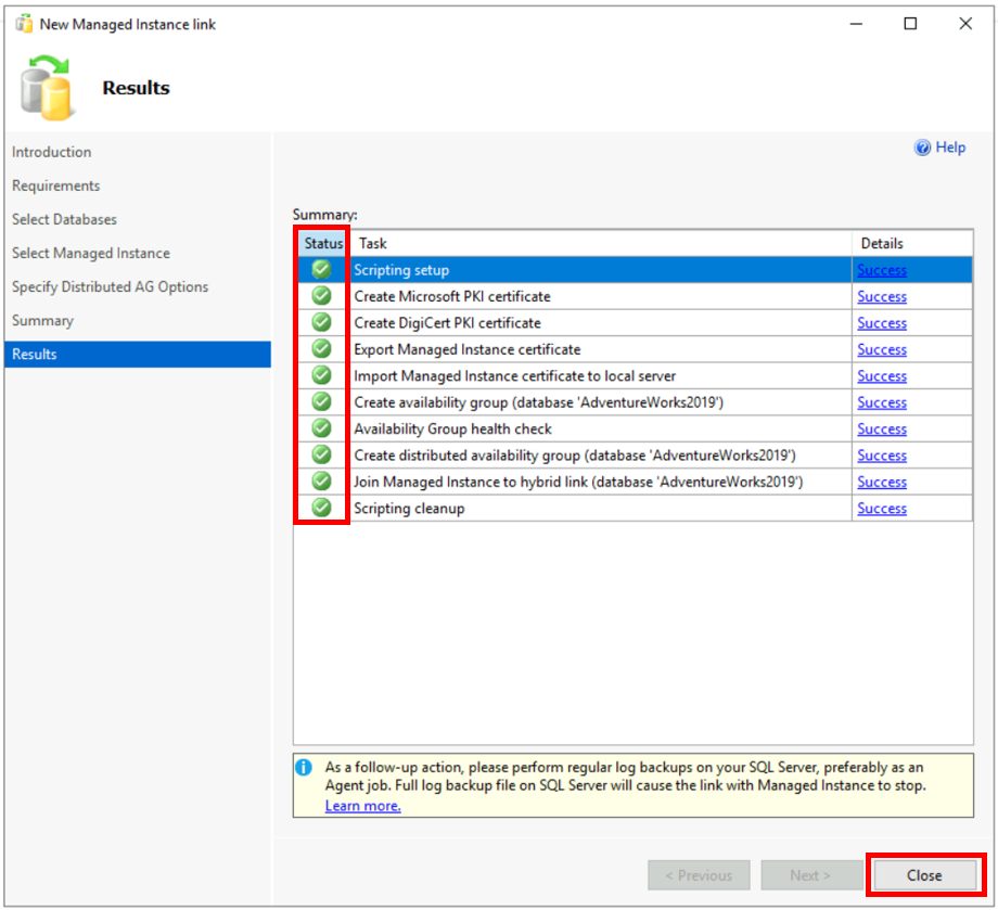 Replicar Um Banco De Dados Usando O Link No Ssms Azure Sql Managed Instance Microsoft Learn
