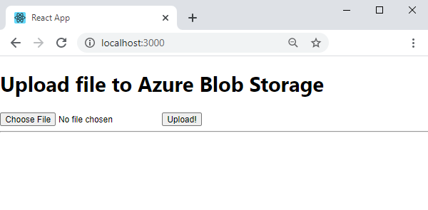 JavaScript: Carregar imagem no Armazenamento de Blobs - Azure | Microsoft Learn