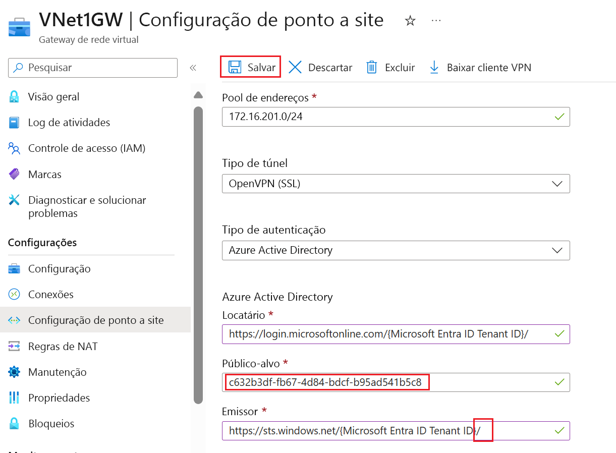 Migrar o cliente VPN do Azure registrado manualmente para a ... Migrar o cliente VPN do Azure registrado manualmente para a ...