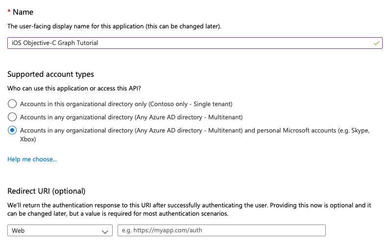 Crie Aplicativos Ios Objective C Com O Microsoft Graph Microsoft Graph Microsoft Learn