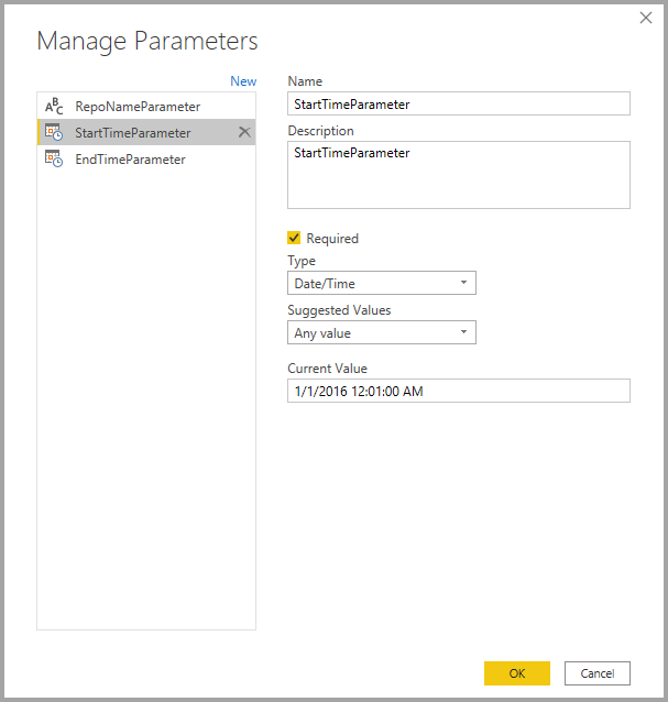 Parâmetros de consulta Dynamic M no Power BI Desktop - Power BI ... Parâmetros de consulta Dynamic M no Power BI Desktop - Power BI ...