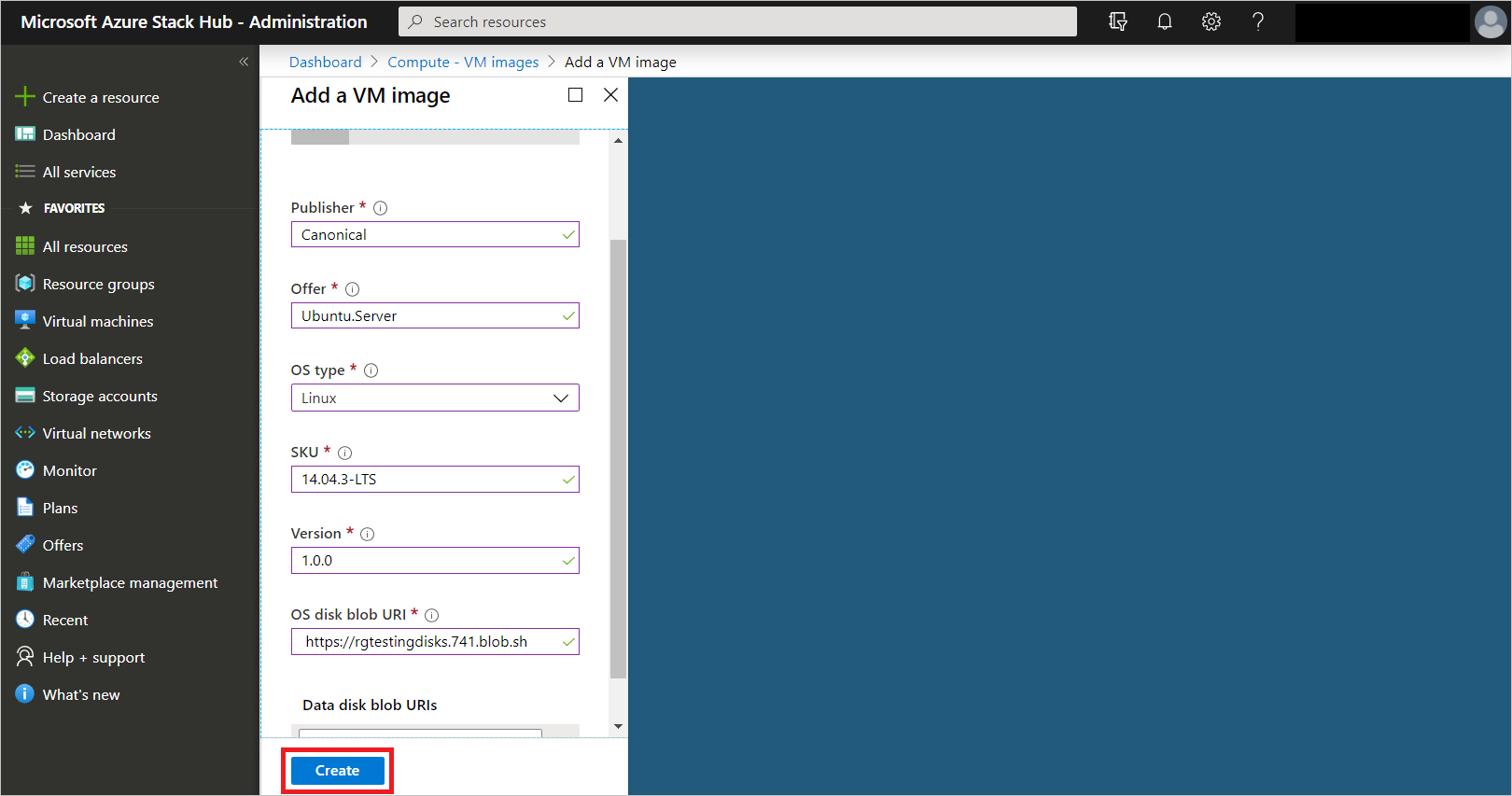 Add A Custom Vm Image To Azure Stack Hub Azure Stack Hub Microsoft Learn