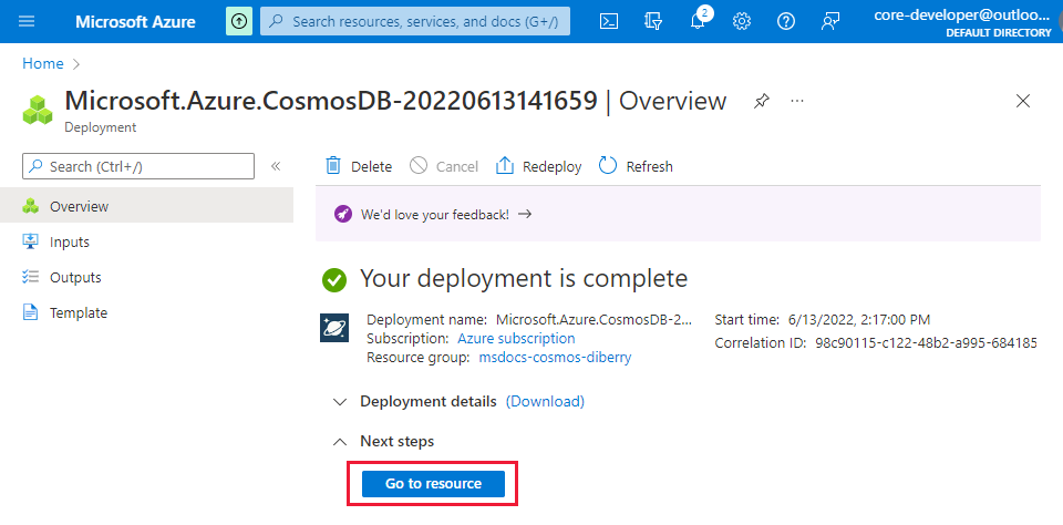 Quickstart Azure Cosmos Db For Mongodb For Python With Mongodb Driver Microsoft Learn