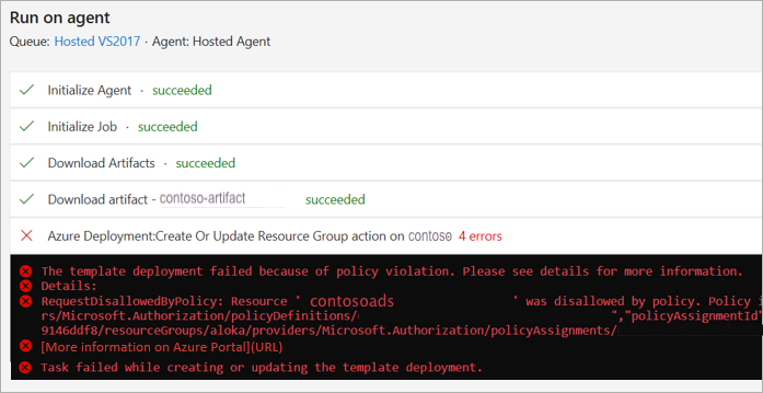 Tutorial Implement Azure Policy With Azure Devops Azure Policy Microsoft Learn
