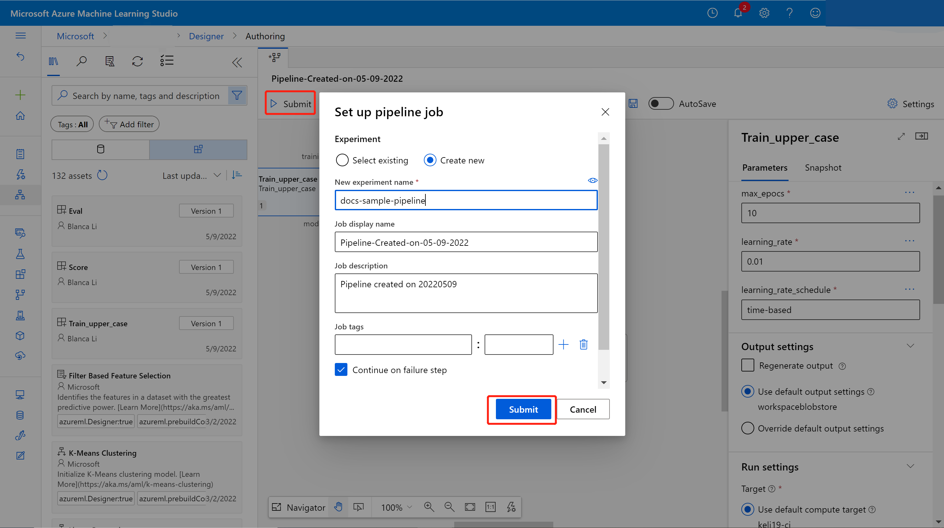 Create and run component-based ML pipelines (UI) - Azure Machine ... Create and run component-based ML pipelines (UI) - Azure Machine ...