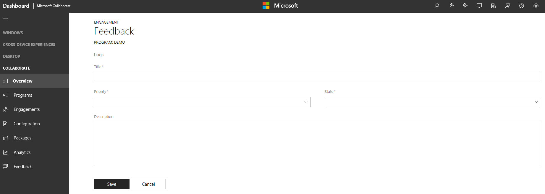 Feedback Management - Collaborate | Microsoft Learn