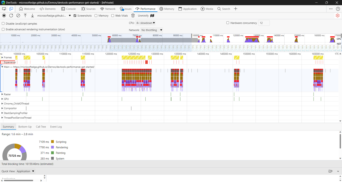 Get Started Analyzing Runtime Performance Microsoft Edge Development Microsoft Learn