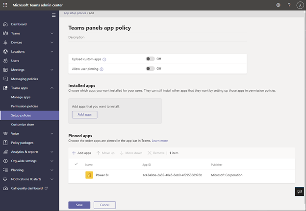 Microsoft Teams apps/Line of Business (LOB) app support on Teams panels ...