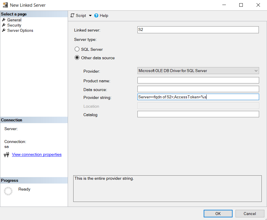 Linked Server For Sql Server With Microsoft Entra Authentication Sql Server Microsoft Learn