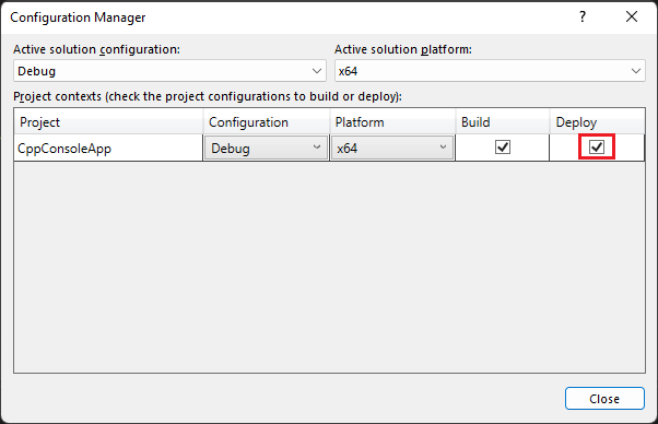 Remote Debug a C++ Project - Visual Studio (Windows) | Microsoft Learn