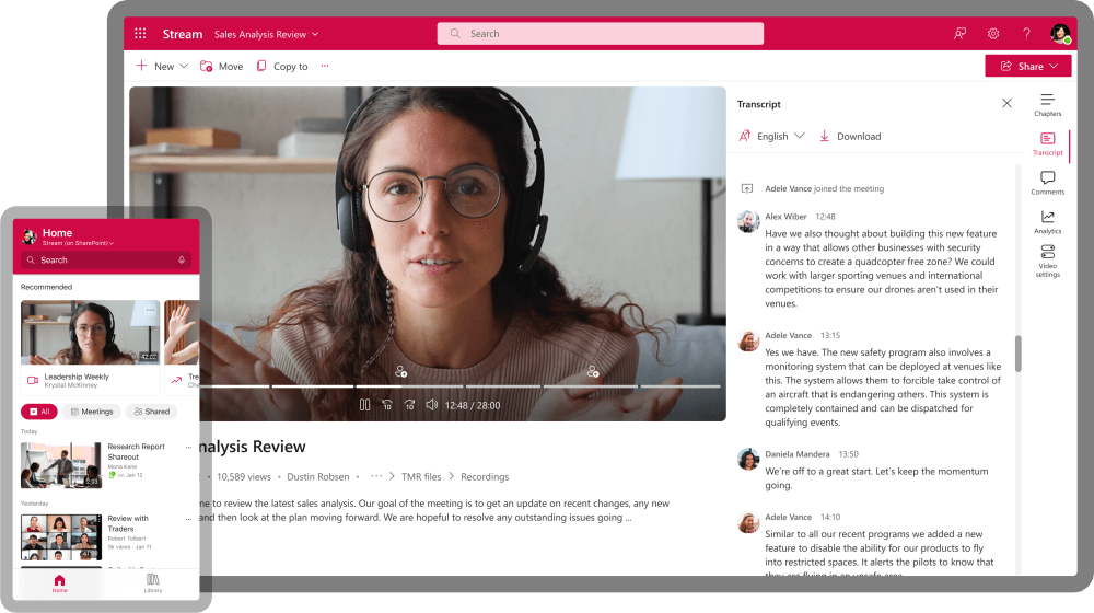 Stream'e genel bakış (SharePoint'te) - Microsoft Stream | Microsoft Learn Stream'e genel bakış (SharePoint'te) - Microsoft Stream | Microsoft Learn