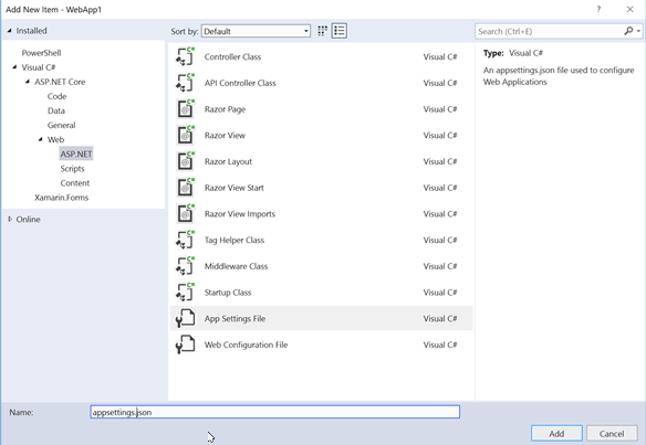 Migrate Configuration To Aspnet Core Microsoft Learn