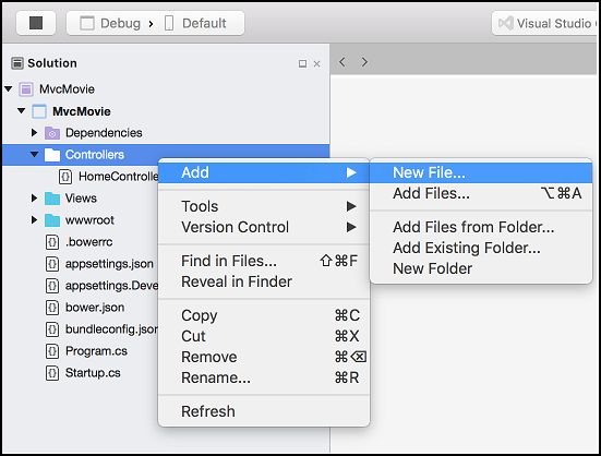 Part 2 Add A Controller To An Aspnet Core Mvc App Microsoft Learn