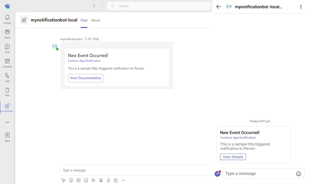 Create Notification Bot In Javascript Teams Microsoft Learn