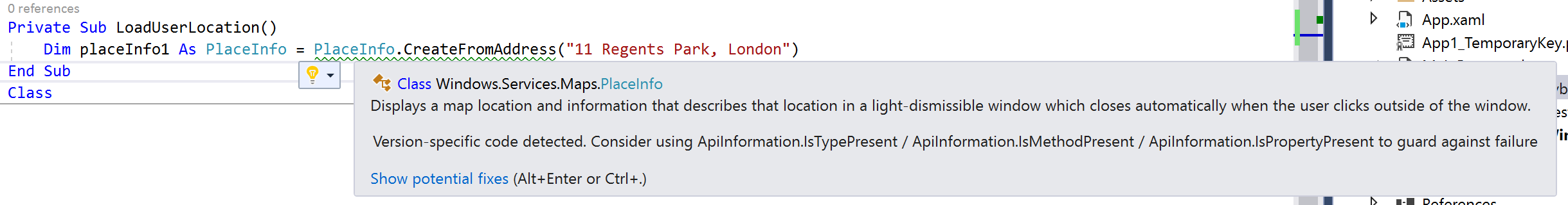 UWP Platform Specific Analyzer - Windows Community Toolkit | Microsoft Learn