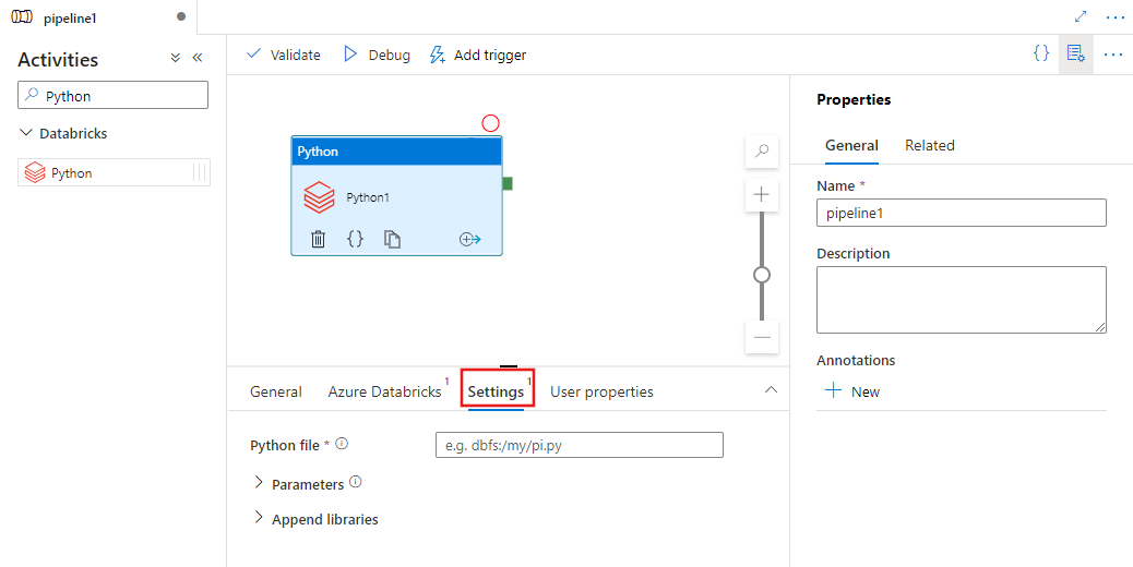 使用 Databricks Python 转换数据 Azure Data Factory And Azure Synapse Microsoft Learn