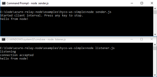 Azure 中继混合连接 - 节点中的 WebSocket - Azure Relay | Microsoft Learn Azure 中继混合连接 - 节点中的 WebSocket - Azure Relay | Microsoft Learn