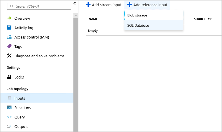 在 Azure 流分析作业中使用 Sql 数据库引用数据 Azure Stream Analytics Microsoft Learn