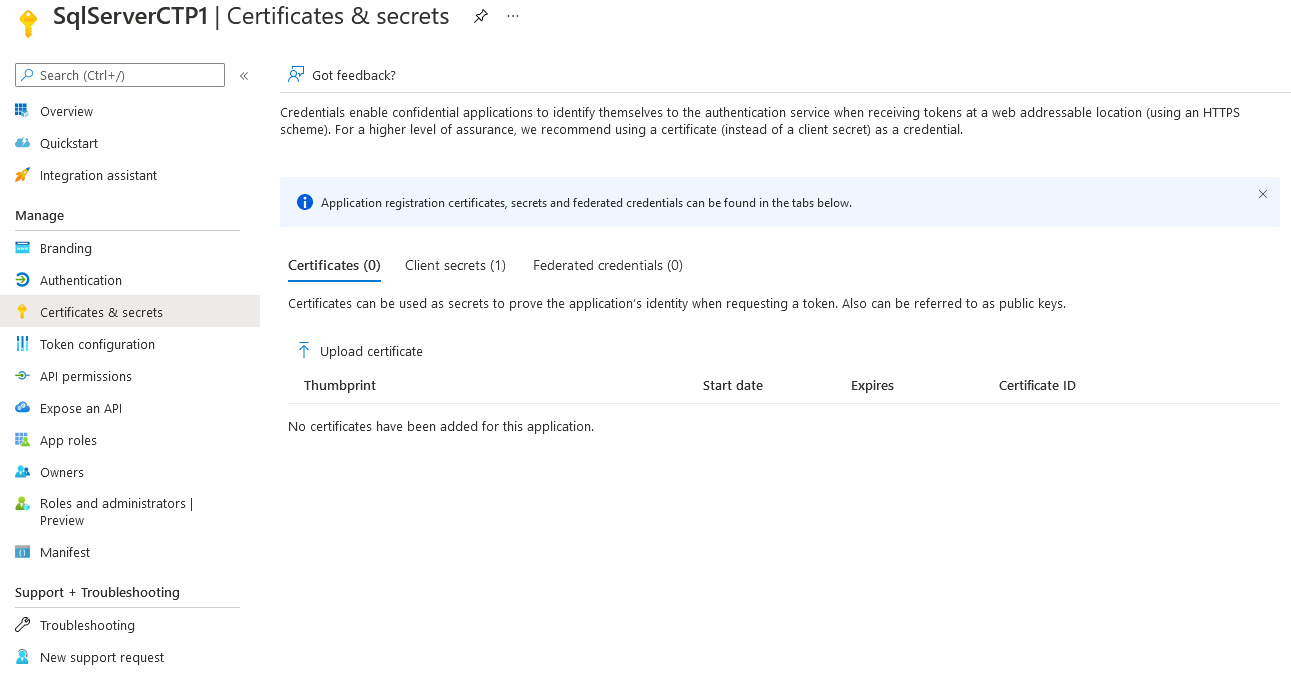 设置 Sql Server 的 Microsoft Entra 身份验证 Sql Server Microsoft Learn