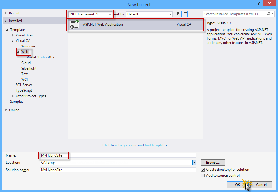 动手实验室:一 Aspnet:集成 Aspnet Web Forms、mvc 和 Web Api Microsoft Learn
