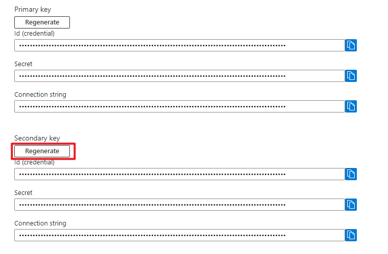 为 Azure 应用程序配置实例管理访问密钥身份验证 Azure App Configuration Microsoft Learn