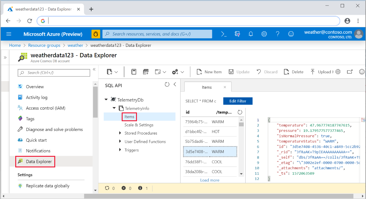 教程:将 Java 函数与 Azure Cosmos Db 和事件中心配合使用 Microsoft Learn