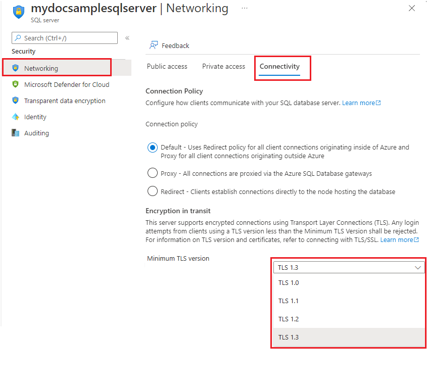 连接设置 Azure Sql Database And Sql Database In Fabric Microsoft Learn