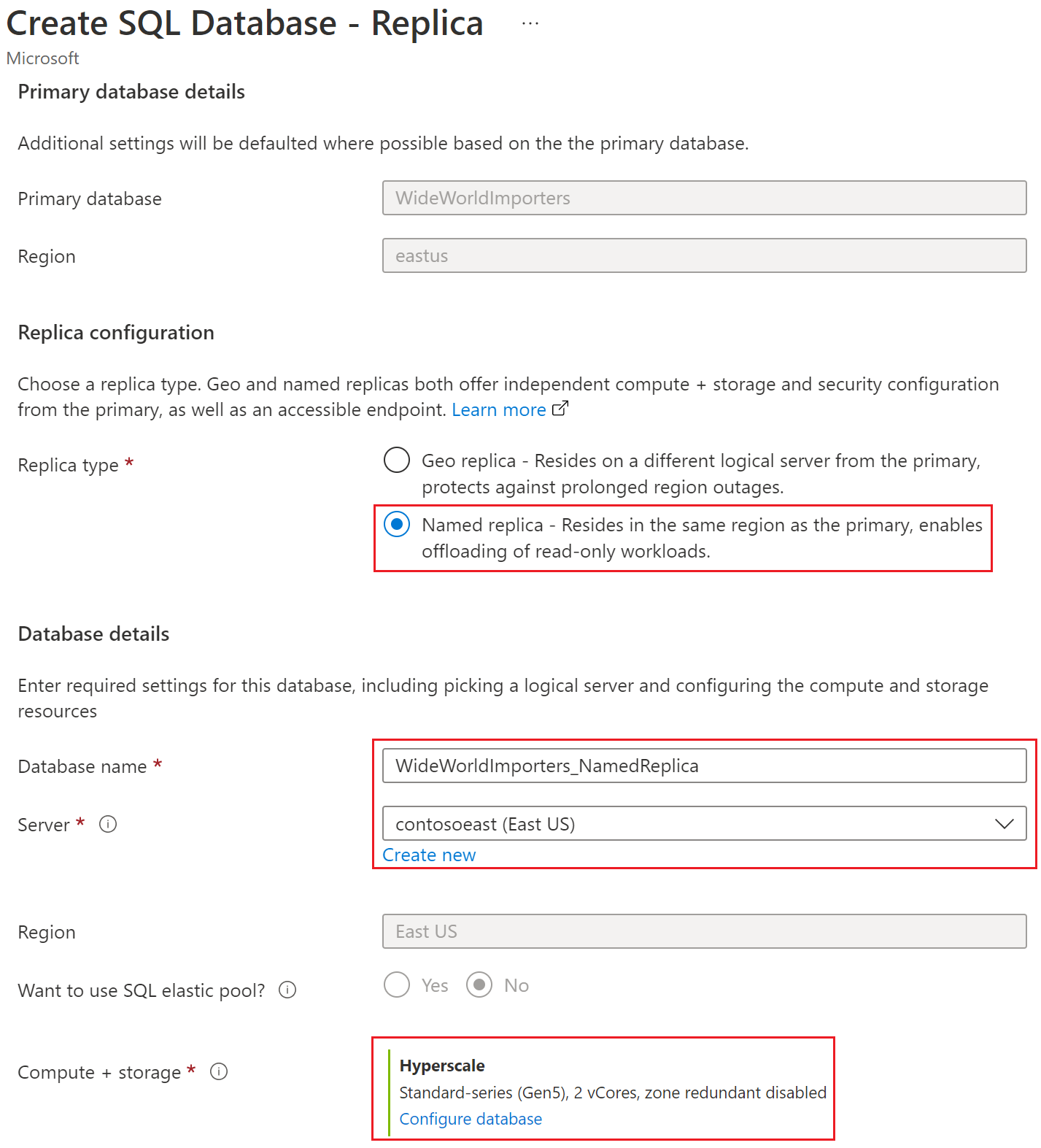 配置和管理超大规模命名副本 Azure Sql Database Microsoft Learn