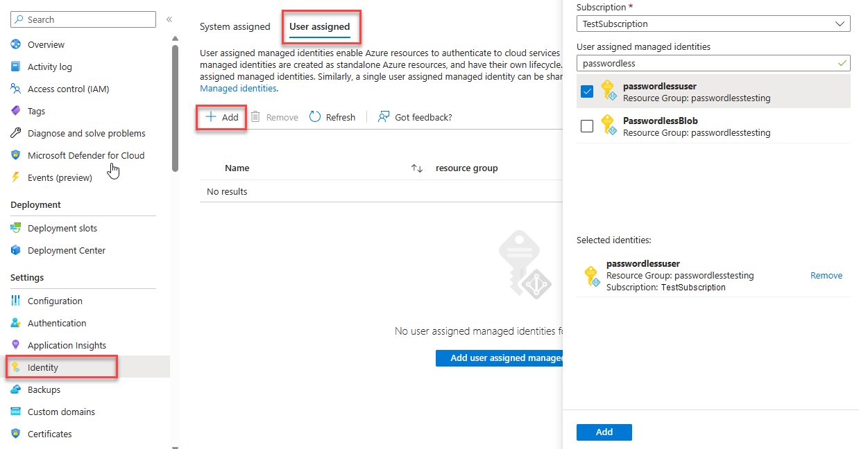 迁移 Python 应用程序以将无密码连接用于 Azure Sql 数据库 Azure Sql Database Microsoft Learn