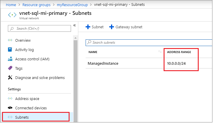 教程:将 Sql 托管实例添加到故障转移组 Azure Sql Managed Instance Microsoft Learn
