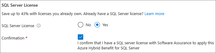 在 Azure Vm 上预配 Sql Server(azure 门户) Sql Server On Azure Vms Microsoft Learn